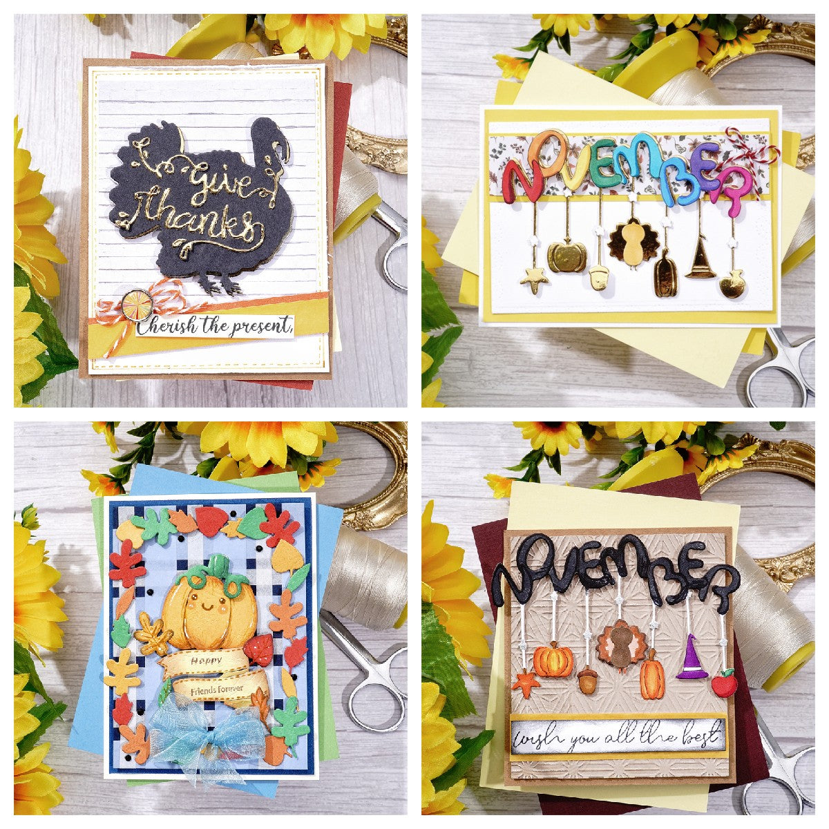 Inspiration: Thanksgiving themed projects – kokorosastudio.com