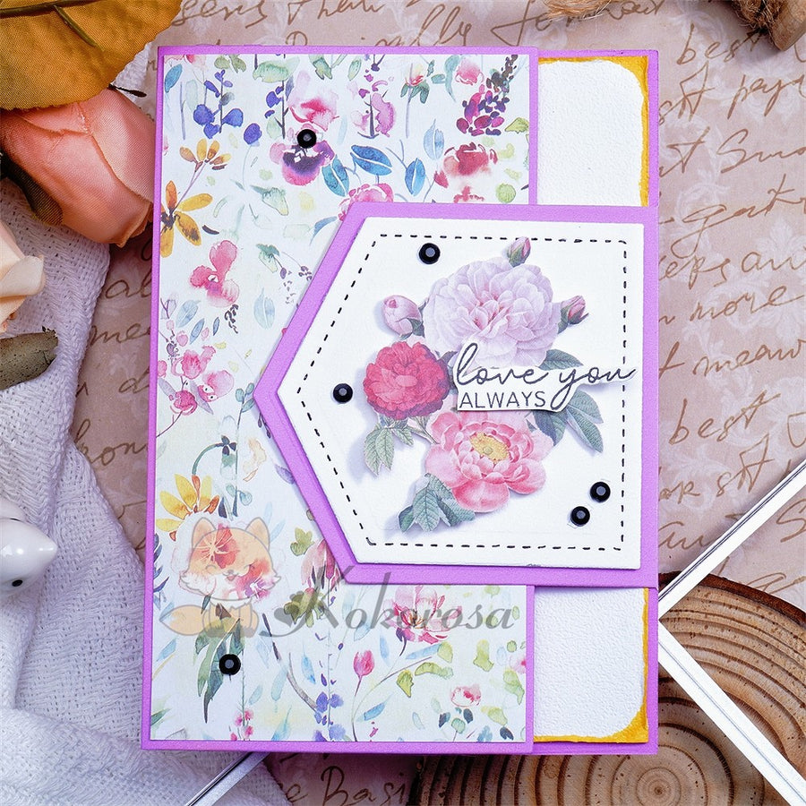 Cutting Dies Shape With Foldable For Card Making – kokorosastudio.com
