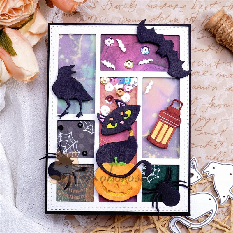 DIY Halloween Paper Crafts with KOKOROSA's spooktacular Halloween dies ...