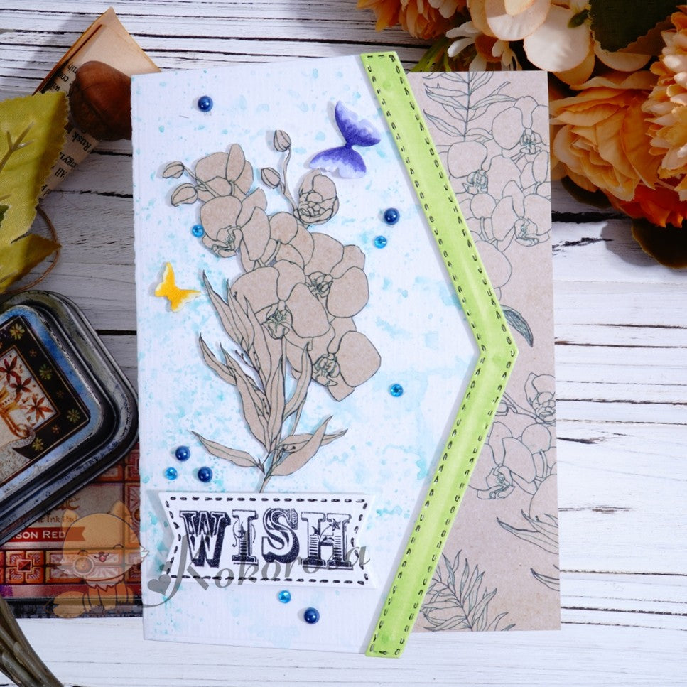 Kokorosa Metal Cutting Dies with Arrow Foldable Card – kokorosastudio.com