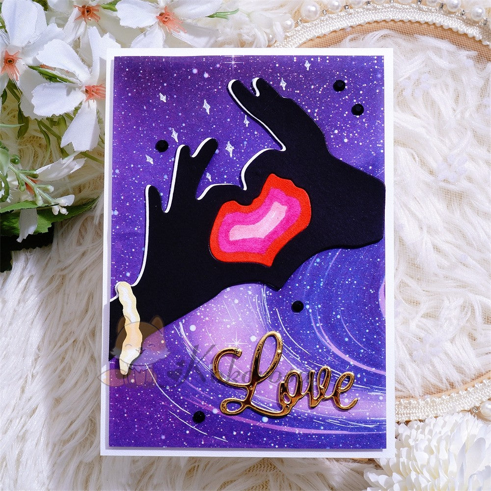 Kokorosa Metal Cutting Dies with Finger Heart – kokorosastudio.com