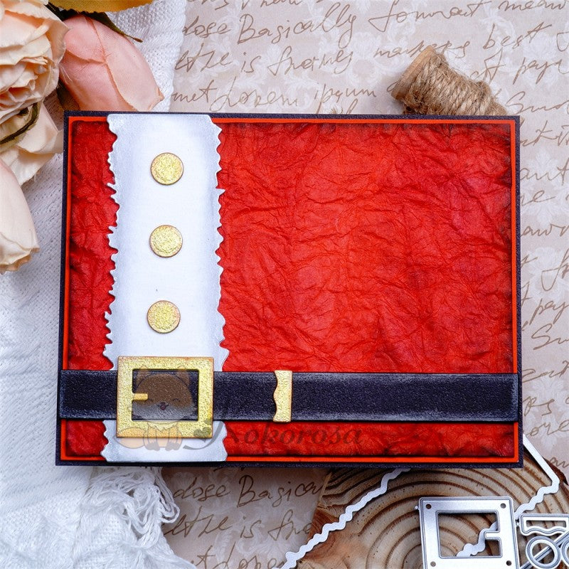 Kokorosa Metal Cutting Dies with Santa Costume & Belt – kokorosastudio.com