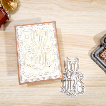 Metal Cutting Dies with "Happy Easter" Word for cutting dies ...