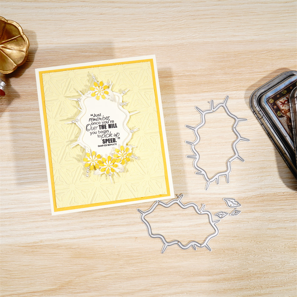 Metal Cutting Dies With Irregular Shape of Border For Card Making ...