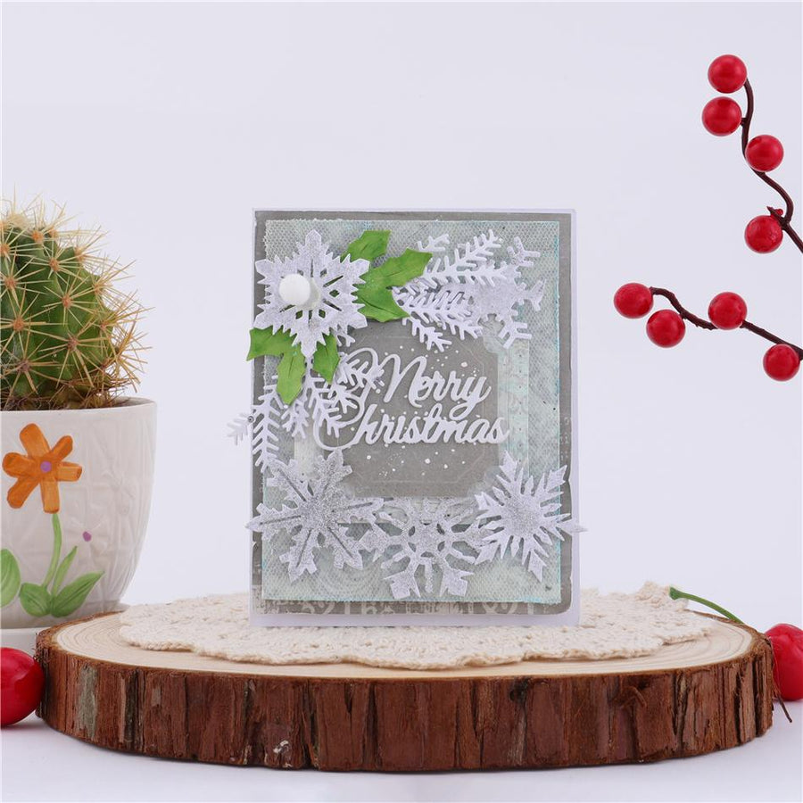 Kokorosa Snowflake Die Cuts for Cards Making and Crafts Dies ...