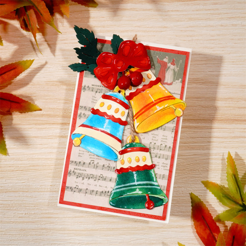 Metal Cutting Dies With Christmas Bell For Card Making – kokorosastudio.com