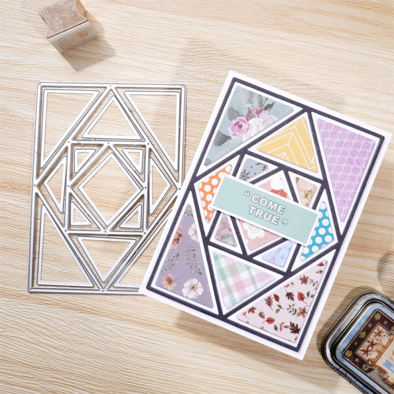 Metal Cutting Dies With Classic Rectangle Border For Card Making ...
