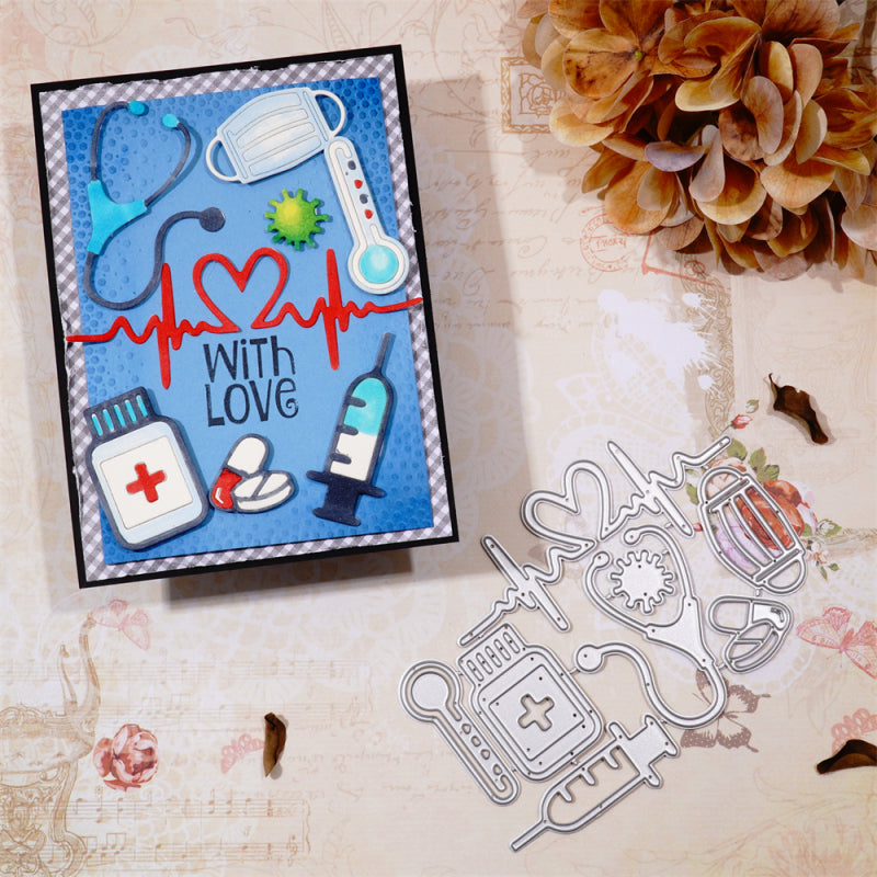 Metal Cutting Dies With Medical Appliances For Card Making ...