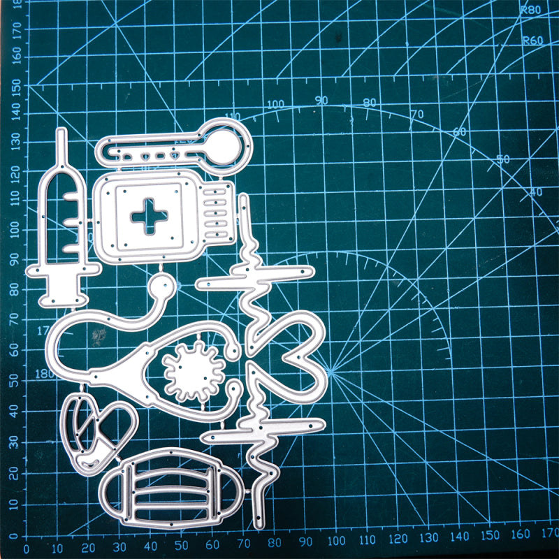 Metal Cutting Dies With Medical Appliances For Card Making ...
