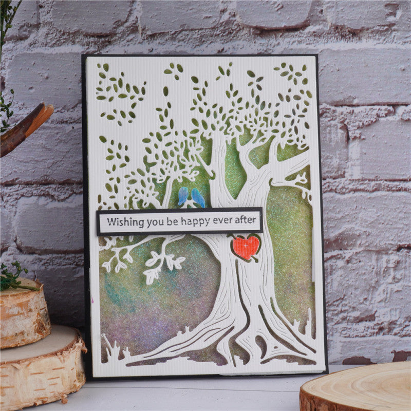 Kokorosa Metal Cutting Dies with Tree and Heart for Cards Making ...