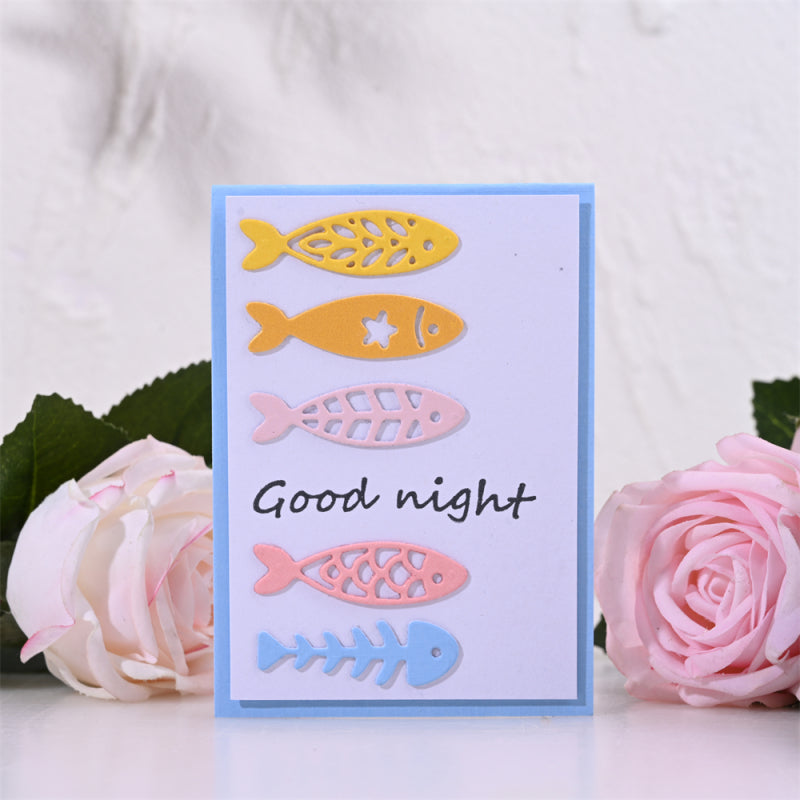 Metal Cutting Dies With Fish For Scrapbooking Dies – kokorosastudio.com