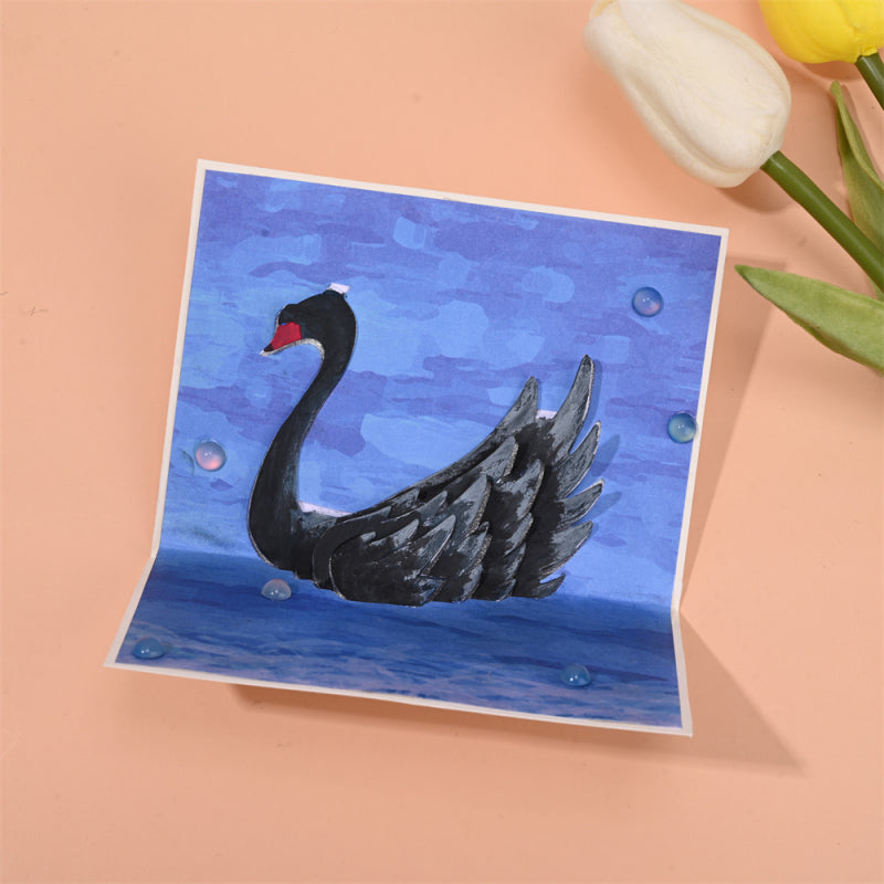 Metal Cutting Dies with Graceful Swan Die Cut Shapes – kokorosastudio.com