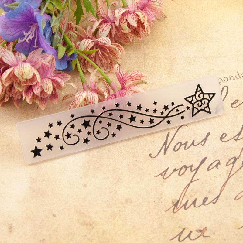 Kokorosa Plastic Star Embossing Folder – kokorosastudio.com